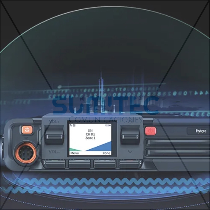 HM686 Radio Móvil Digital Profesional DMR | Sumitec Comunicaciones ...